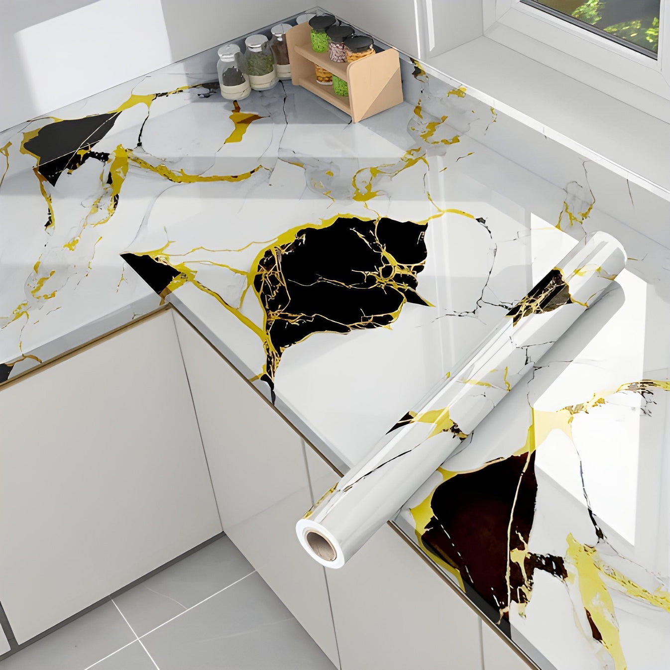 Versatile & Adhesive Decor Sticker (6.5 Feet X 2 Feet) – MACMLONE